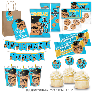One Smart Cookie Graduation Printable Pack [INSTANT DOWNLOAD] - My Store